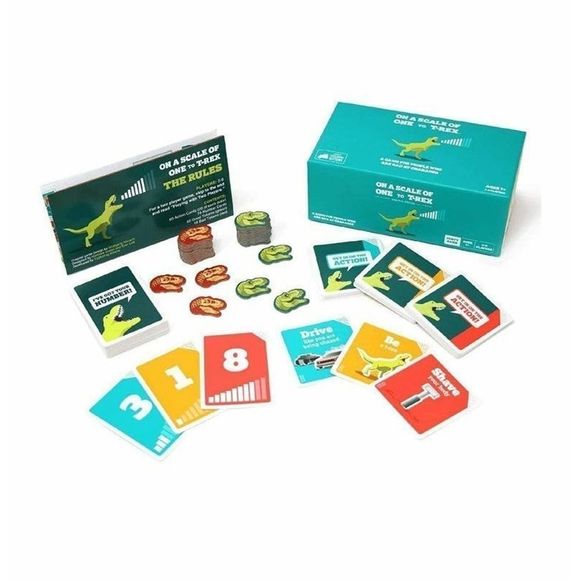 Exploding Kittens LLC | Games | On A Scale Of One To Trex Games Board ...